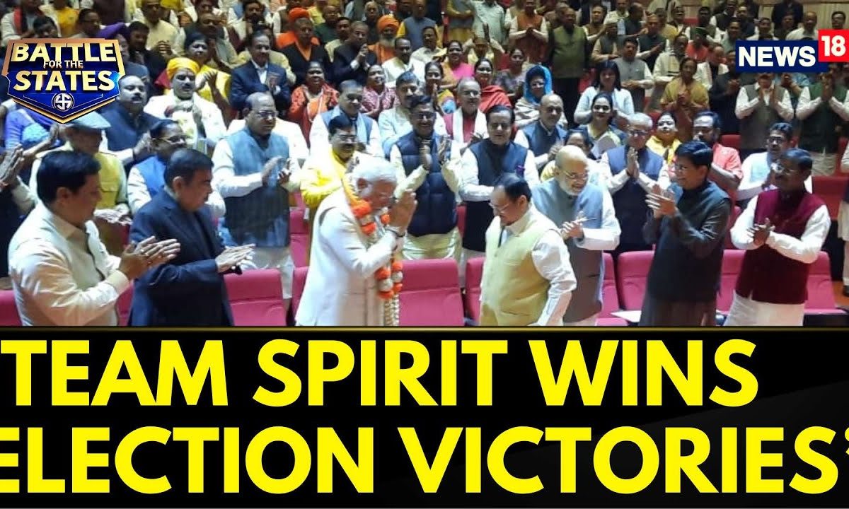 PM Modi's Message In BJP Parliamentary Meet: Election Victories- A ...