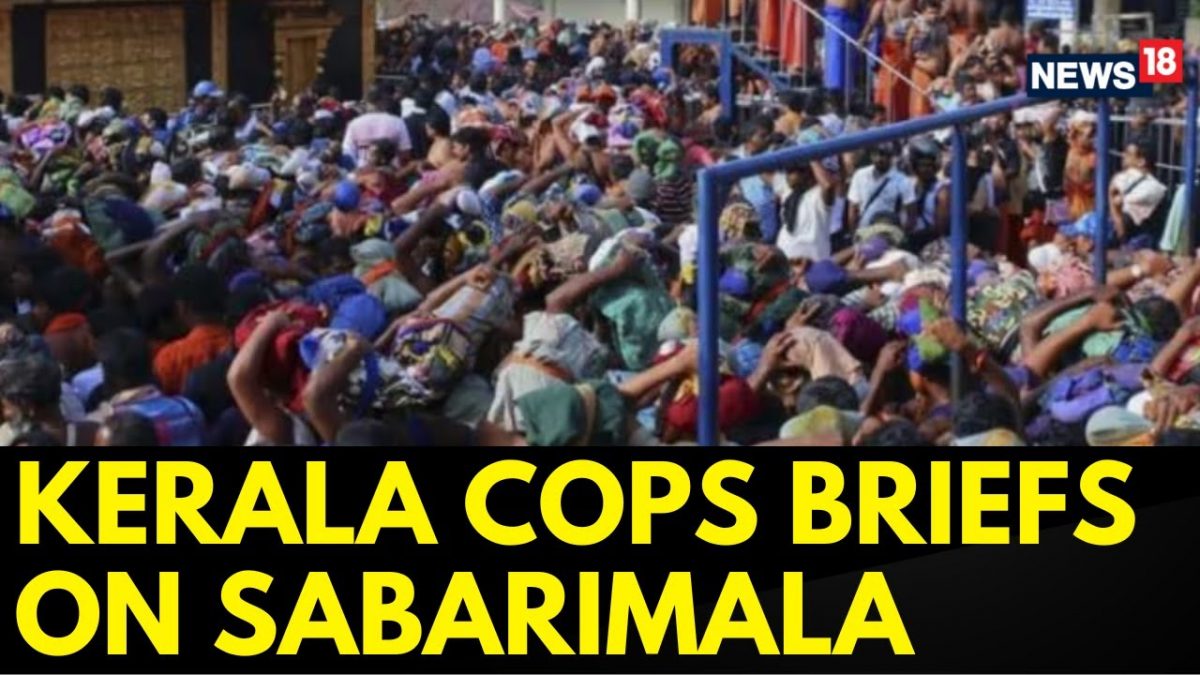 Kerala News | Kerala Police Holds Briefing On Heavy Rush At Sabarimala Temple | News18 - News18