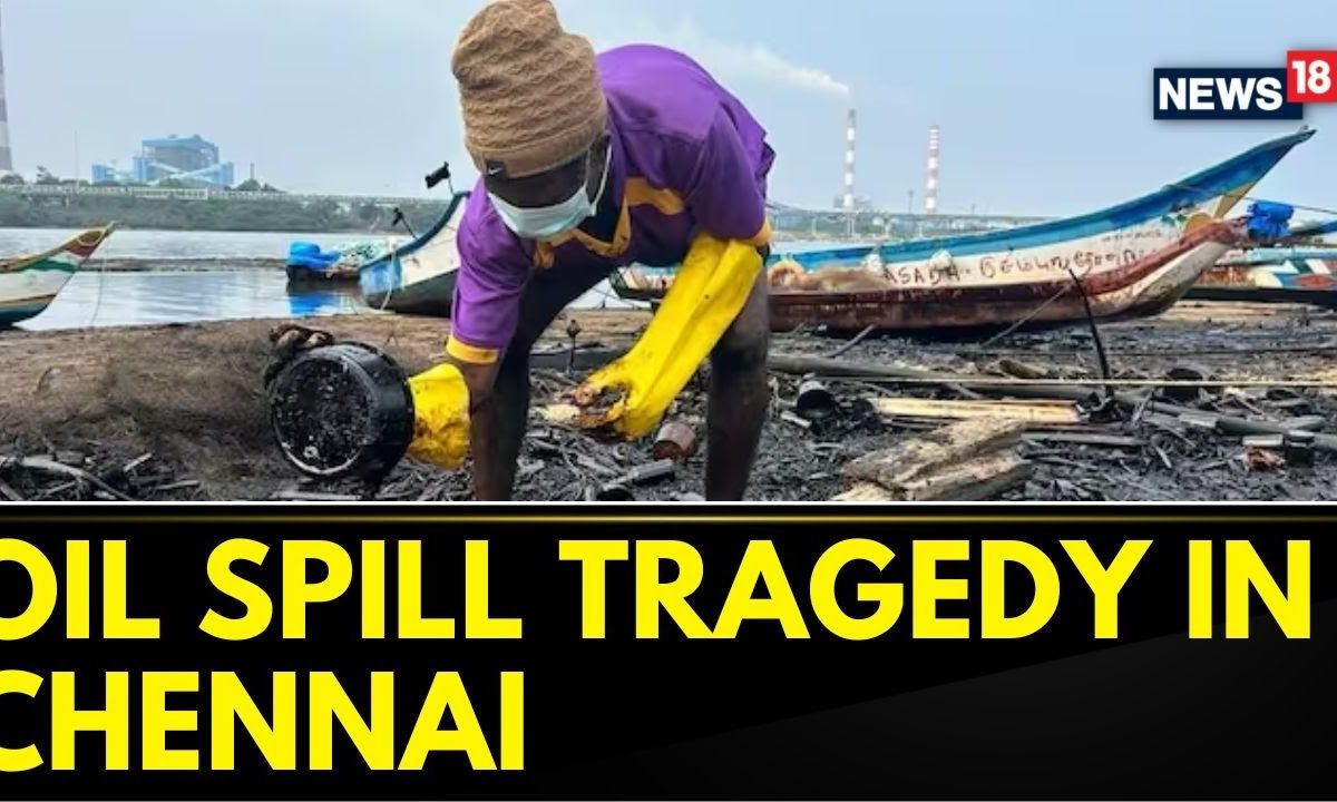 Ennore News Today | Satellite Images Show Oil Spill In Chennai After ...