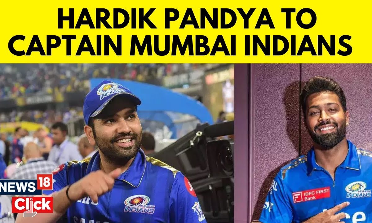IPL 2024 News | Hardik Pandya Is Named As The New Captain Of Mumbai ...