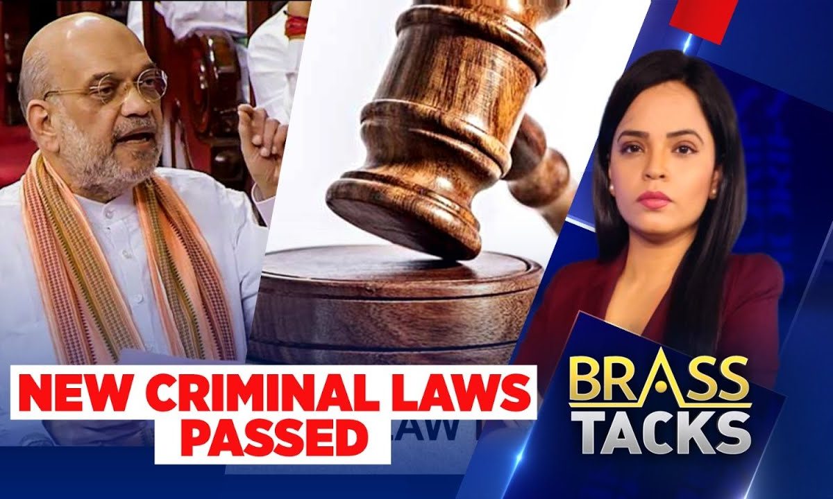 New Criminal Laws Passed: Reform Or Repressive? | CEC Bill | Parliament ...