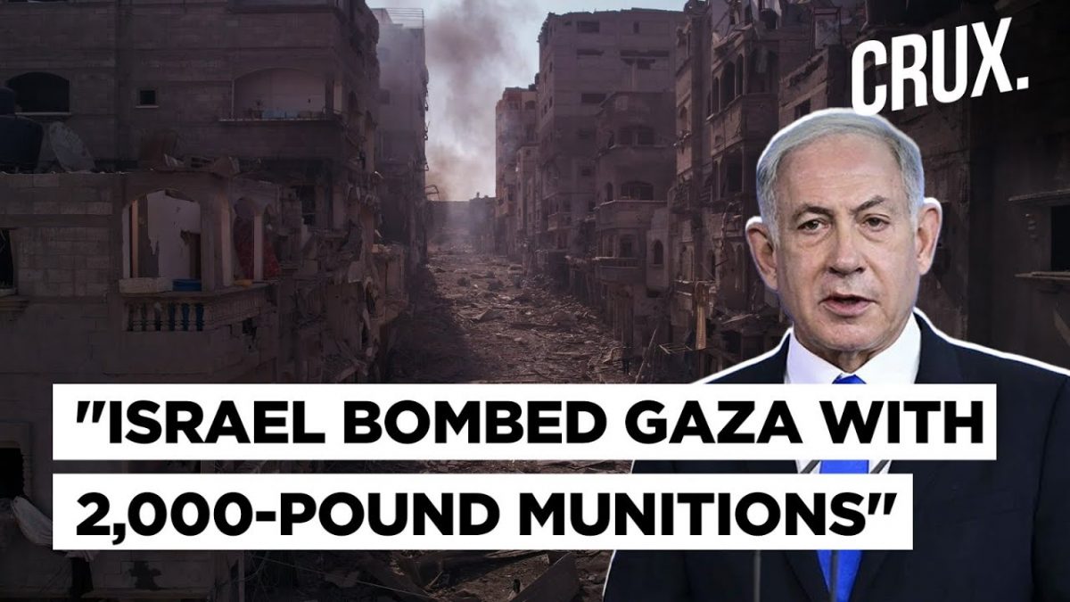 Israel Used 2,000-Pound Bombs In Gaza: NYT | Hezbollah Fires Rocket ...