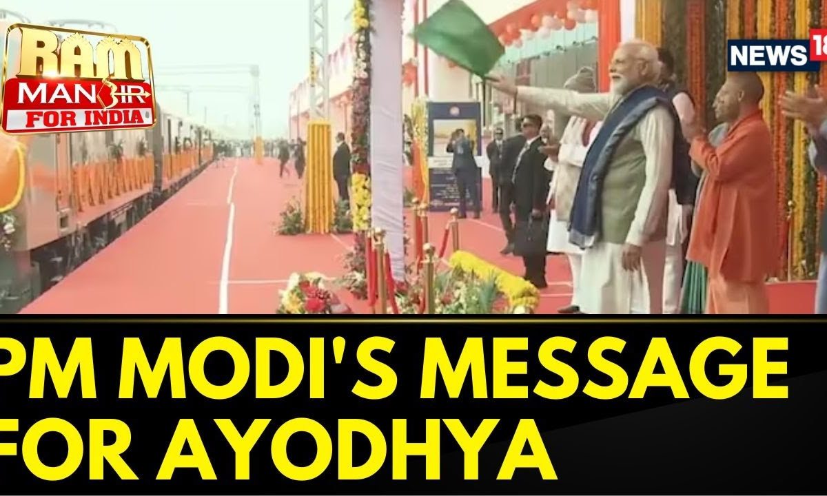 PM Modi In Ayodhya News | PM Modi's Message During His Historic Ayodhya ...