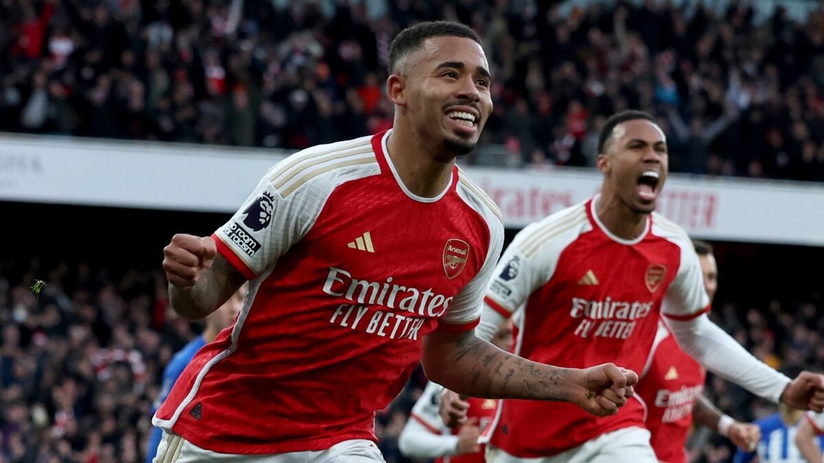 Premier League: Arsenal Register 2-0 Win Over Brighton as Kai Havertz, Gabriel Jesus Strike - News18