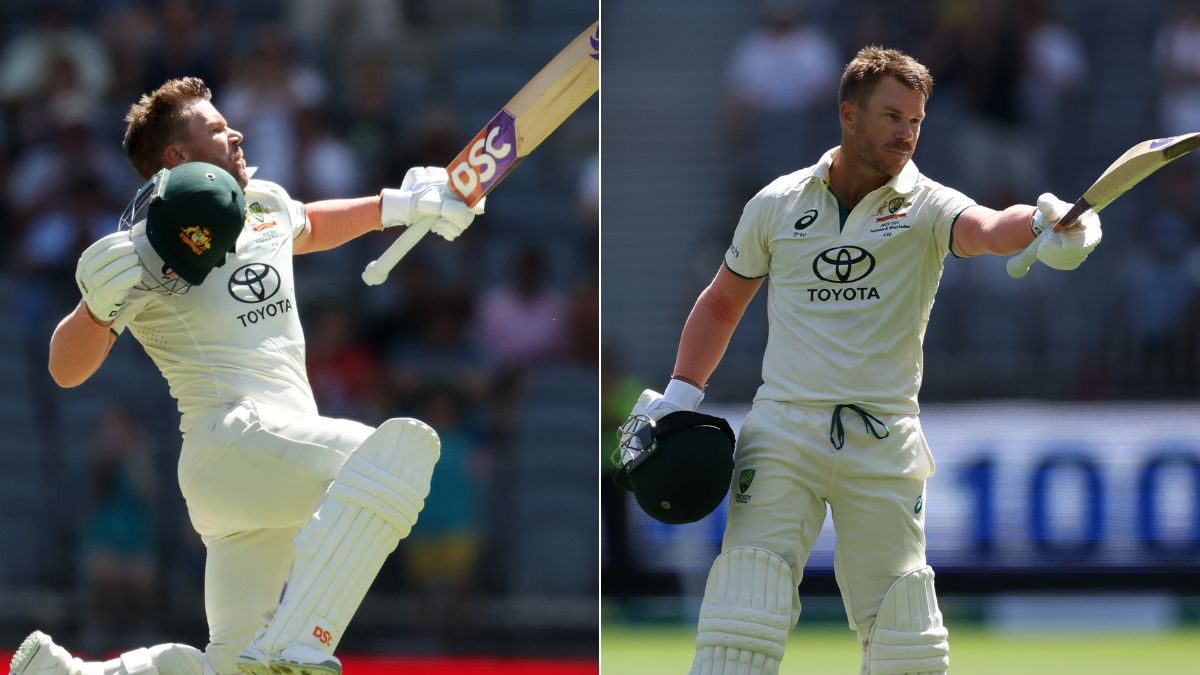 WATCH: Warner's Grand Celebration After Shutting Critics with 26th Ton ...