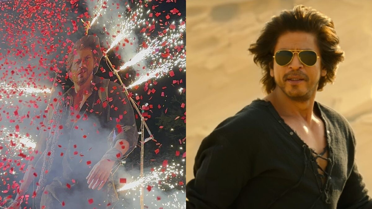 Dunki: SRK Fans Kick Off 1st Day 1st Show at Gaiety Galaxy With Dhols ...