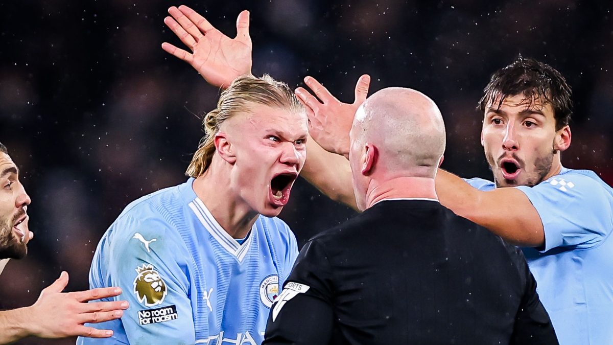 Erling Haaland Reacts To Viral Referee Rant Meme After Manchester City ...
