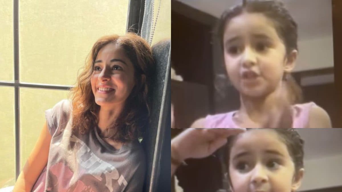 Ananya Panday Revisits A Rare Childhood Video Of Herself, Calls Herself ...