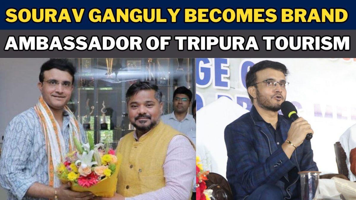Sourav Ganguly appointed as Brand Ambassador For Tripura Tourism - News18
