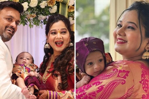 Marathi Actress Radha Sagar Hosts Baby Naming Ceremony For Her Newborn ...
