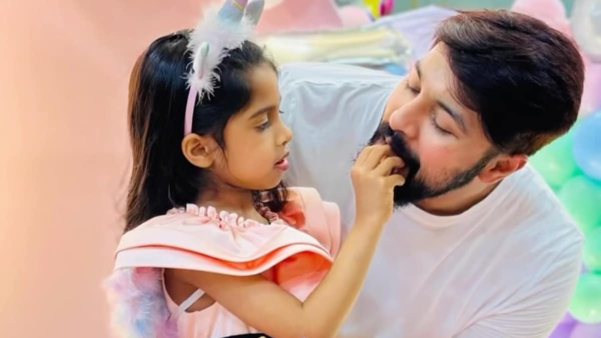‘Love You To Bits’: Kalyaan Dhev Drops Adorable Post On Daughter ...