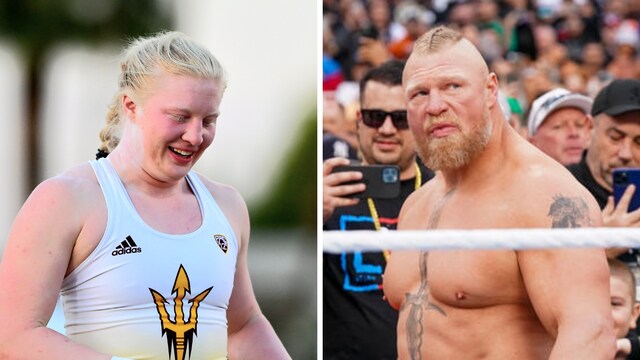 Brock Lesnar's Daughter Mya Sets Shot Put Record At Colorado State ...