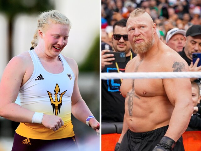 Brock Lesnar's Daughter Mya Sets Shot Put Record At Colorado State - News18