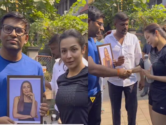 Malaika Arora Makes Fans Comfortable During A Photo-Op By Posing With ...