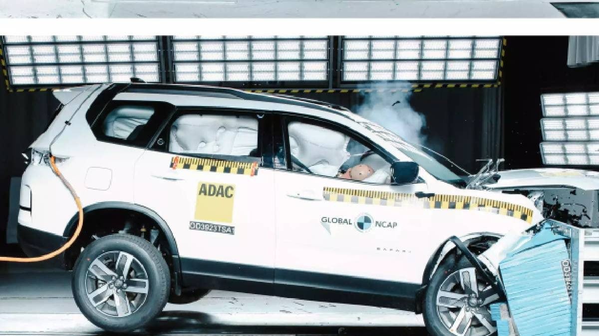 Tata Harrier and Safari Secure 5-Star Safety Rating in Bharat NCAP ...