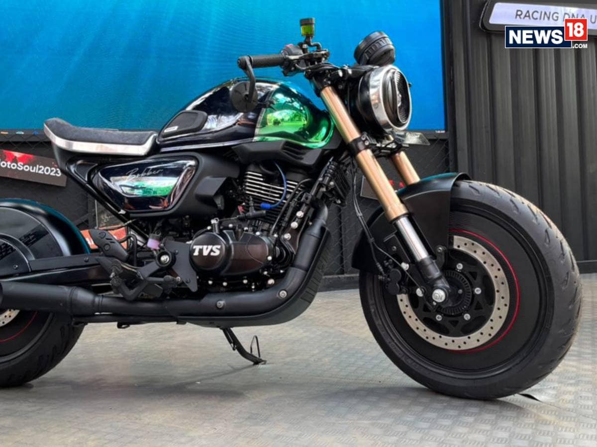 TVS Ronin Bobber in Pics: See Design, Features, and More in Detail