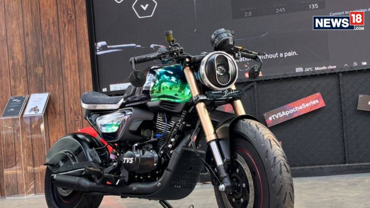 TVS Ronin Bobber in Pics: See Design, Features, and More in Detail