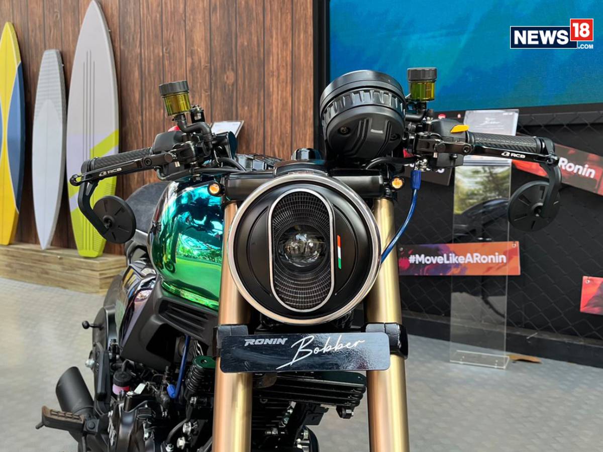 TVS Ronin Bobber in Pics: See Design, Features, and More in Detail