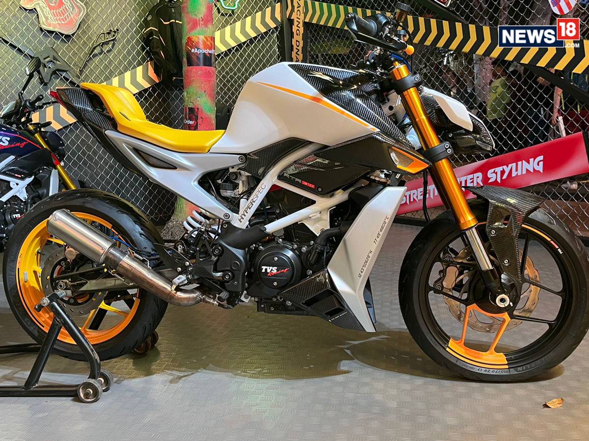 TVS RTR 310 Hpyer Spec in Pics: See Design, Features, and More in Detail