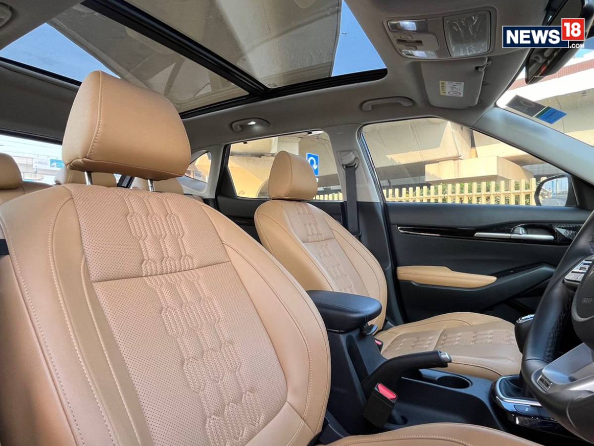Kia Seltos Facelift HTX Plus IMT in Pics: See Design, Interior ...