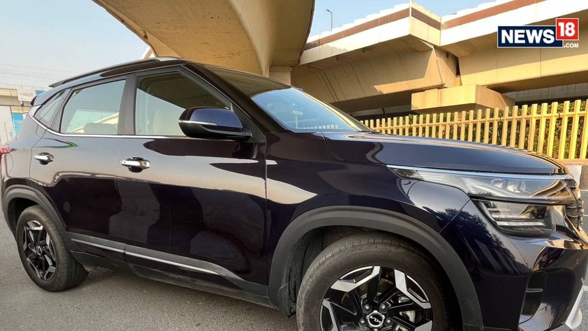 Kia Seltos Facelift HTX Plus IMT in Pics: See Design, Interior ...