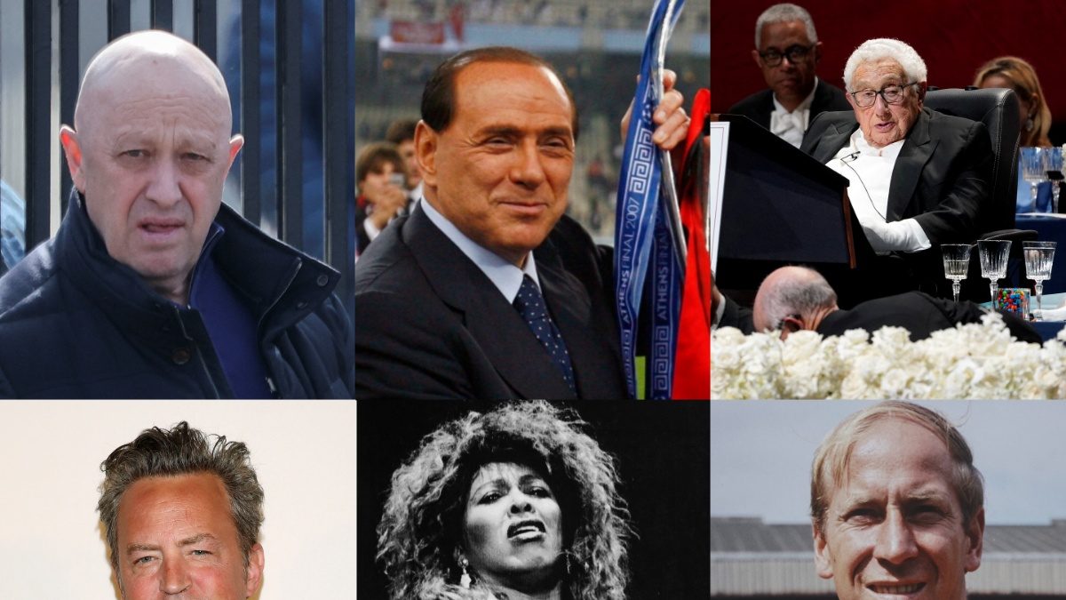 Yearender 2023: From Berlusconi to Kissinger, Tina Turner and Matthew ...