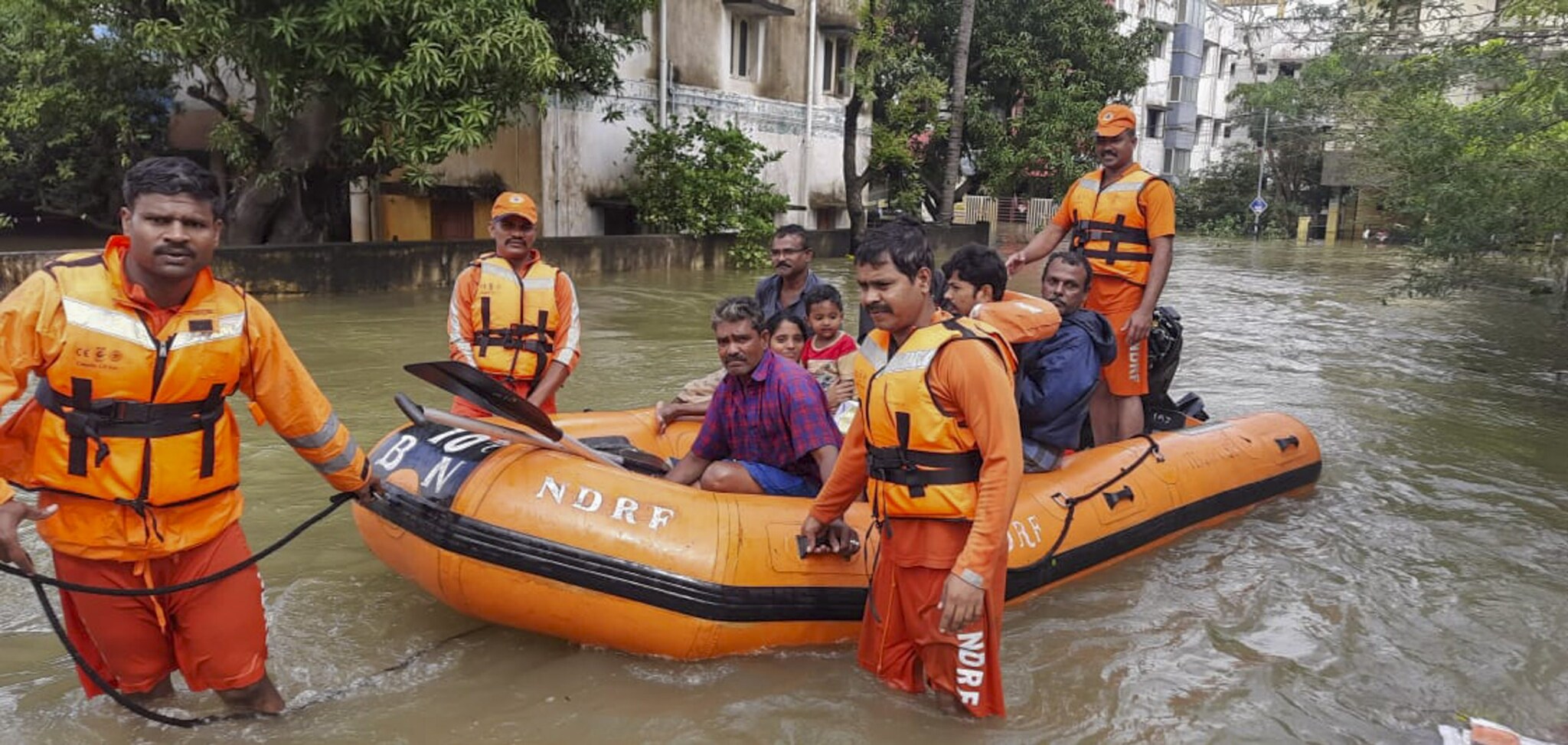 Cyclone Michuang Wreaks Havoc In Southern States | In Pictures