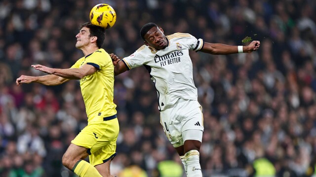 La Liga: Real Madrid Thrash Villarreal to Go Top But David Alaba ...
