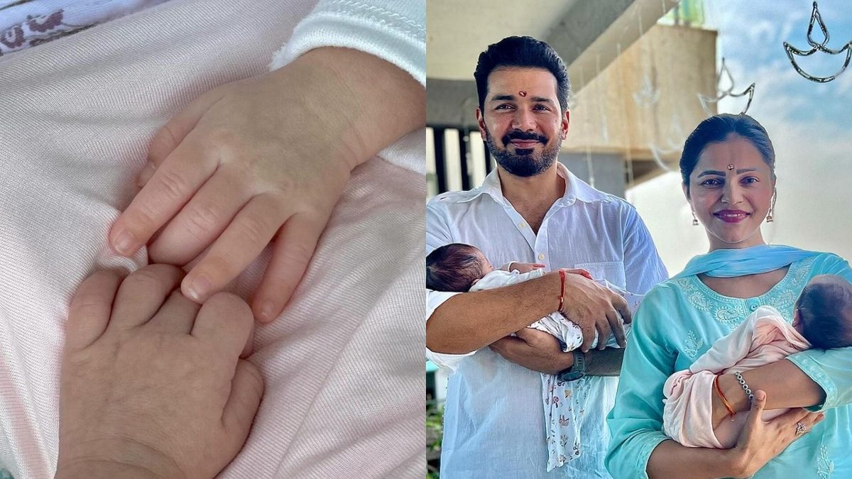 Rubina Dilaik, Abhinav Shukla Share FIRST Photos of Their Twin Baby ...
