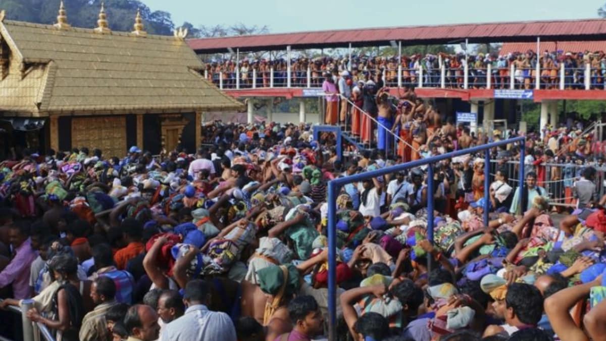 Sabarimala Scenes in Control, Says Kerala CM Amid Mega Rush, Protest ...