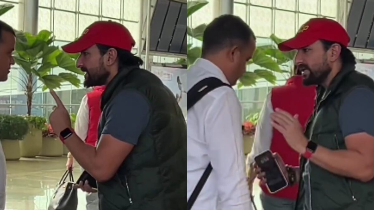 Saif Ali Khan CAUGHT On Camera 'Arguing' With His Staff At Mumbai ...