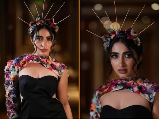 Saanya Iyer, In Strapless Black Mini-dress, Steals The Show At Times ...