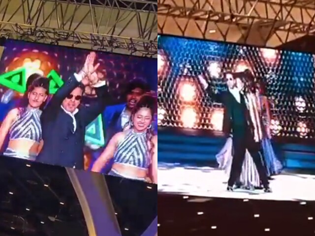 Shah Rukh Khan Sets Umang 2023 Stage on Fire; Dances on Jhoome Jo Pathaan, Delivers Lines From ...