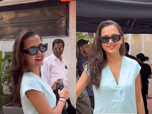 Tejasswi Prakash Looks Chic in Pastel Colour Short Dress, Fans Call Her ...