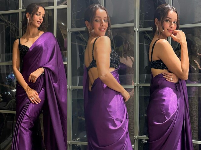 Sexy! Triptii Dimri STUNS All With Her Bold Saree Look, Fans Cheer ...
