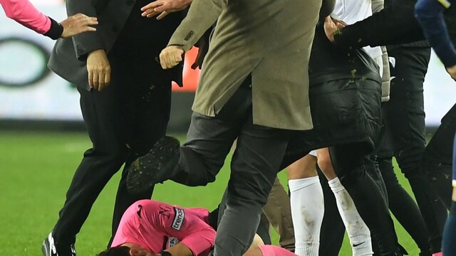 Referee Attacked Viciously by Club President After a Draw in Turkish ...