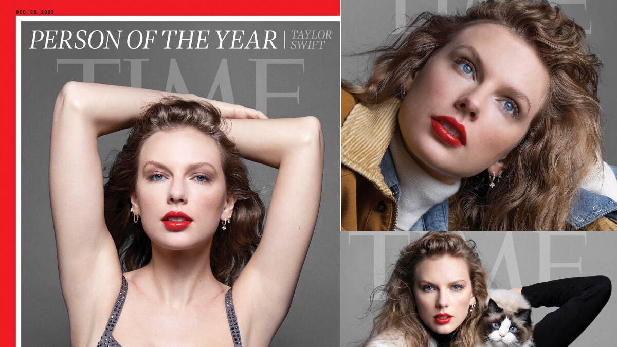 Taylor Swift Named Time's 'Person of the Year,' Capping Her Record-Breaking Year - News18