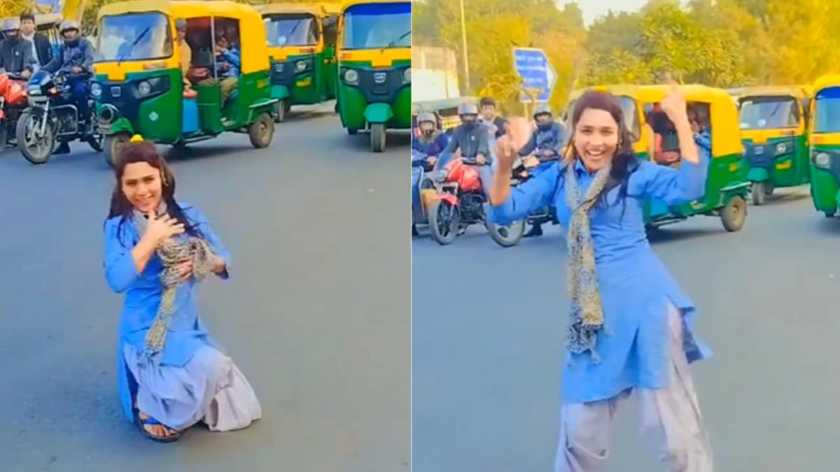 This School Girl's Viral Dance Act In The Middle Of Busy Road Brings ...