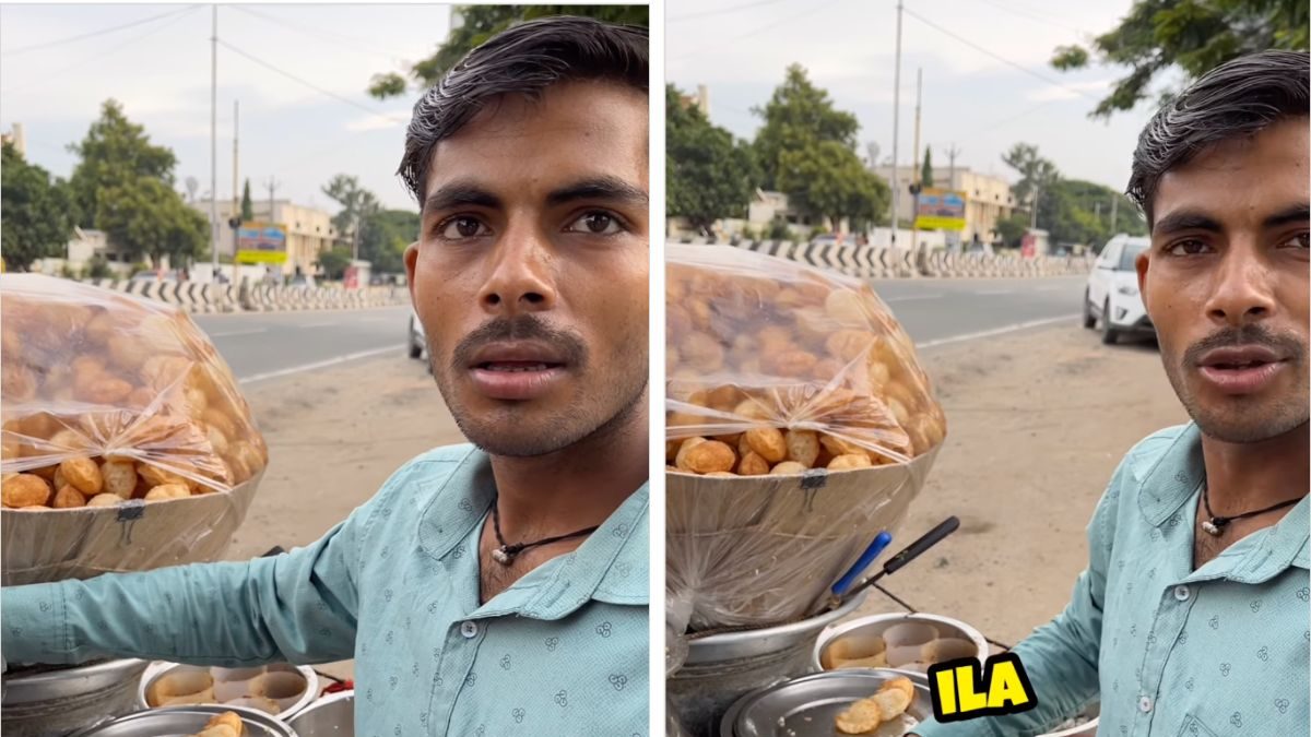 Watch: This Pani Puri Seller's Per Day Salary Might Be More Than What ...