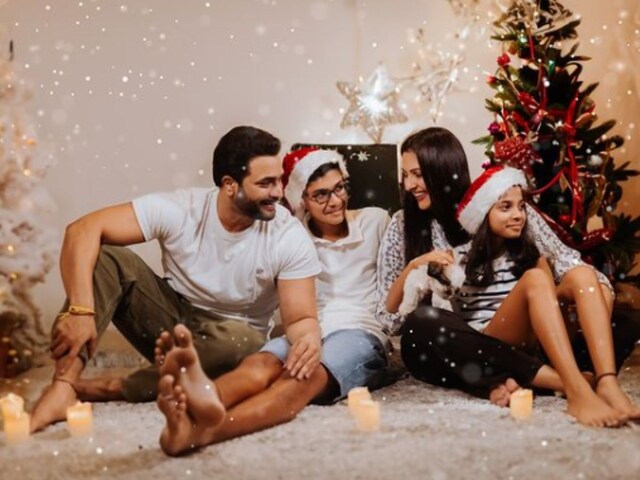 Kannada Star Sri Murali Spreads Christmas Cheer With Adorable Family ...