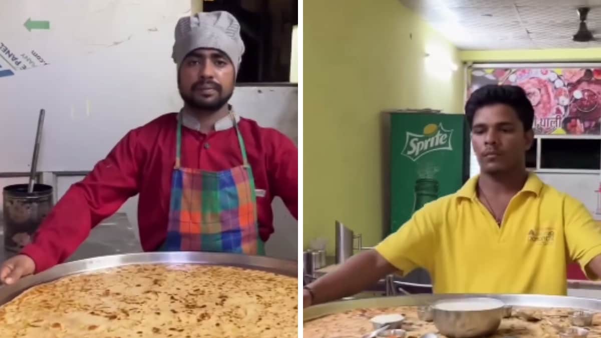 This ‘Larger Than Life’ Paratha Will Impress The Foodie In You | Viral ...