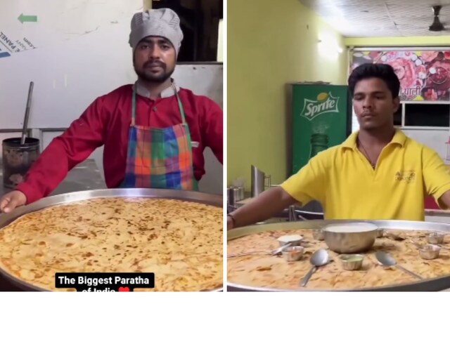 This ‘Larger Than Life’ Paratha Will Impress The Foodie In You - News18