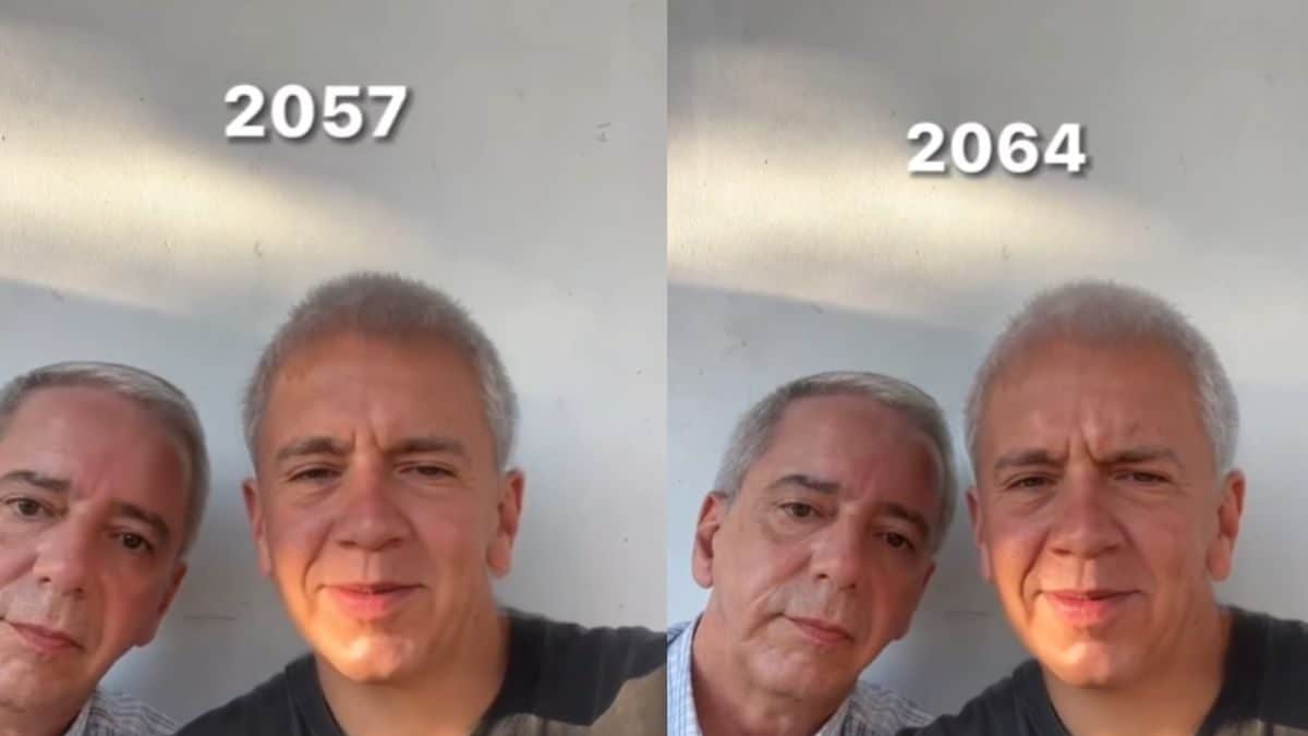 Man Uses Ageing Filter And The Result Is Priceless | Viral News - News18