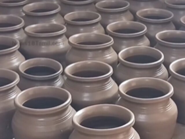 In Tamil Nadu’s Namakkal, Local Pot Vendors See Good Business Ahead Of ...