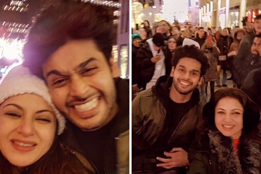 Bhagyashree Is Having This Much Fun With ‘travel Buddy Abhimanyu Dassani In New York News18
