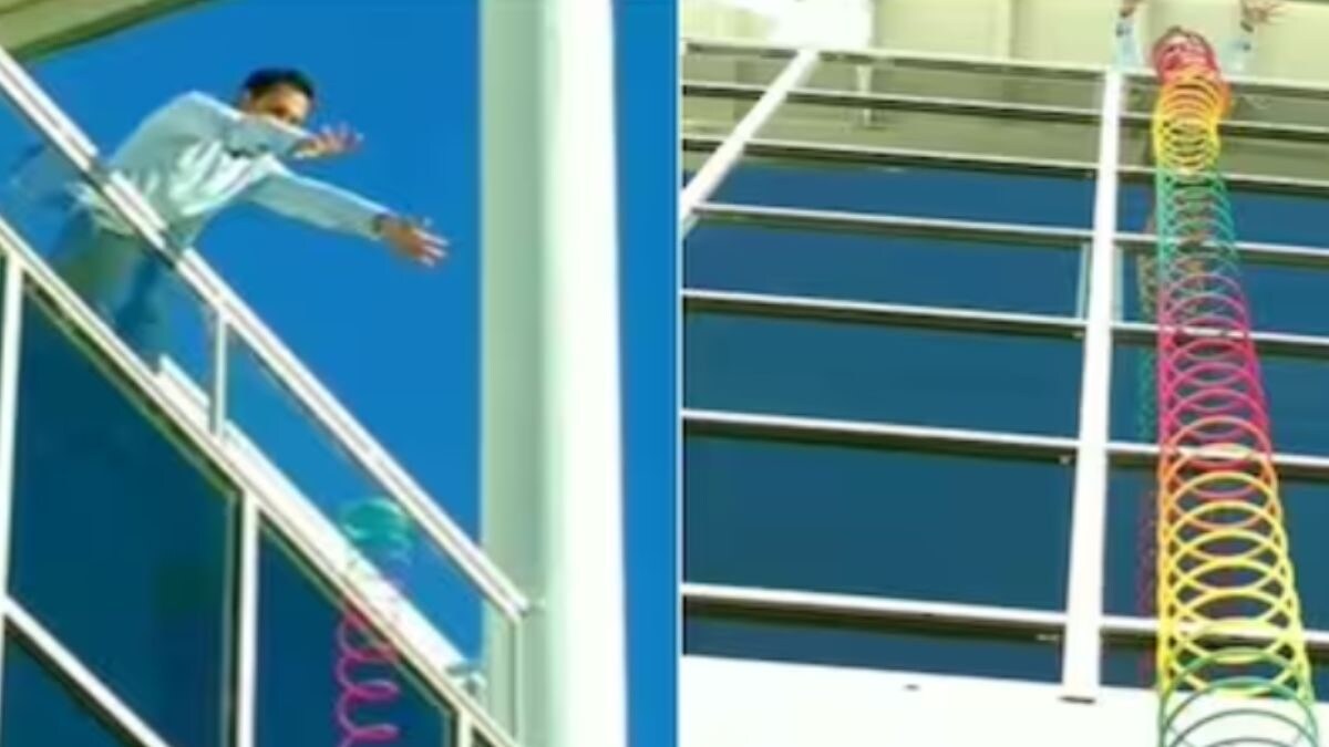 What Is The Science Behind The Working Of A Slinky Spring Toy - News18