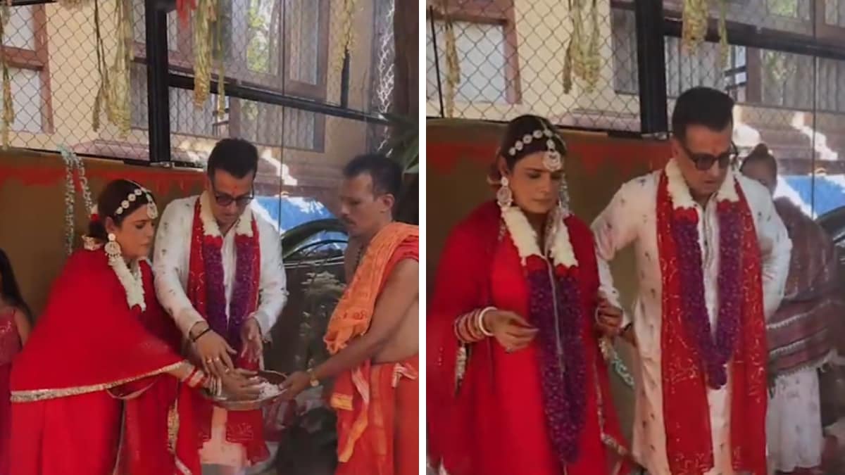 Ronit Roy And Neelam Singh Renew Vows On 20th Anniversary ...