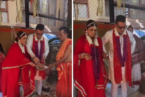Ronit Roy And Neelam Singh Renew Vows On 20th Anniversary - News18