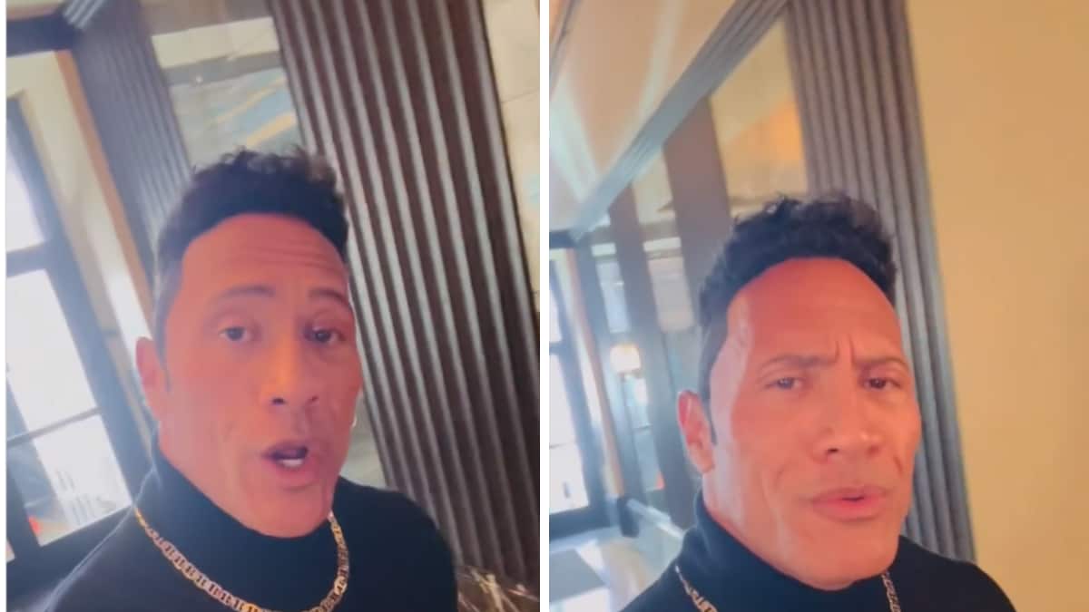 Dwayne Johnson Rocks His Iconic Turtleneck Look On Christmas And We Can ...