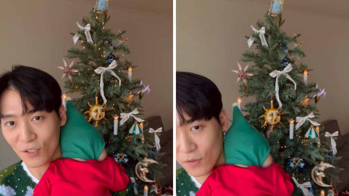 John Park Celebrate The Holiday Season With Daughter, Pics Inside ...
